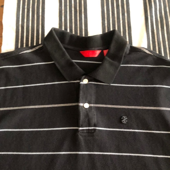 Izod | Shirts | Mens Izod Black Polo Shirt | Poshmark